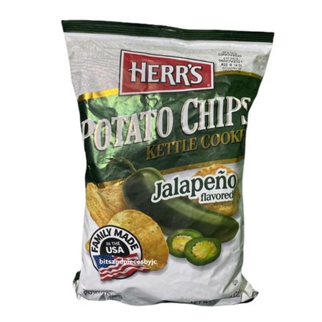 Kettle Cooked Jalapeno Flavored Potato Chips 142g | Shopee Philippines