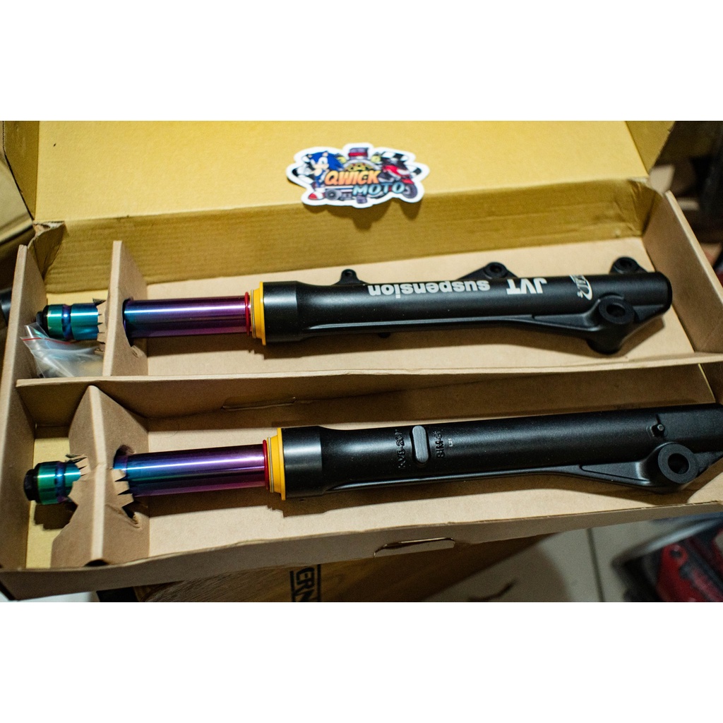 JVT FRONT SUSPENSION ADJUSTABLE PRELOAD FOR HONDA CLICK and BEAT NO T ...
