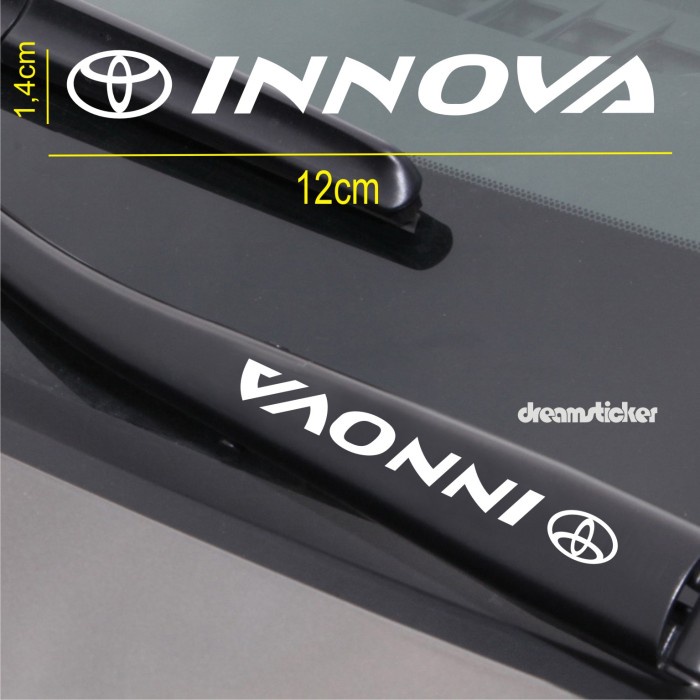 Toyota Innova Car Wiper Stickers (2pcs) | Shopee Philippines