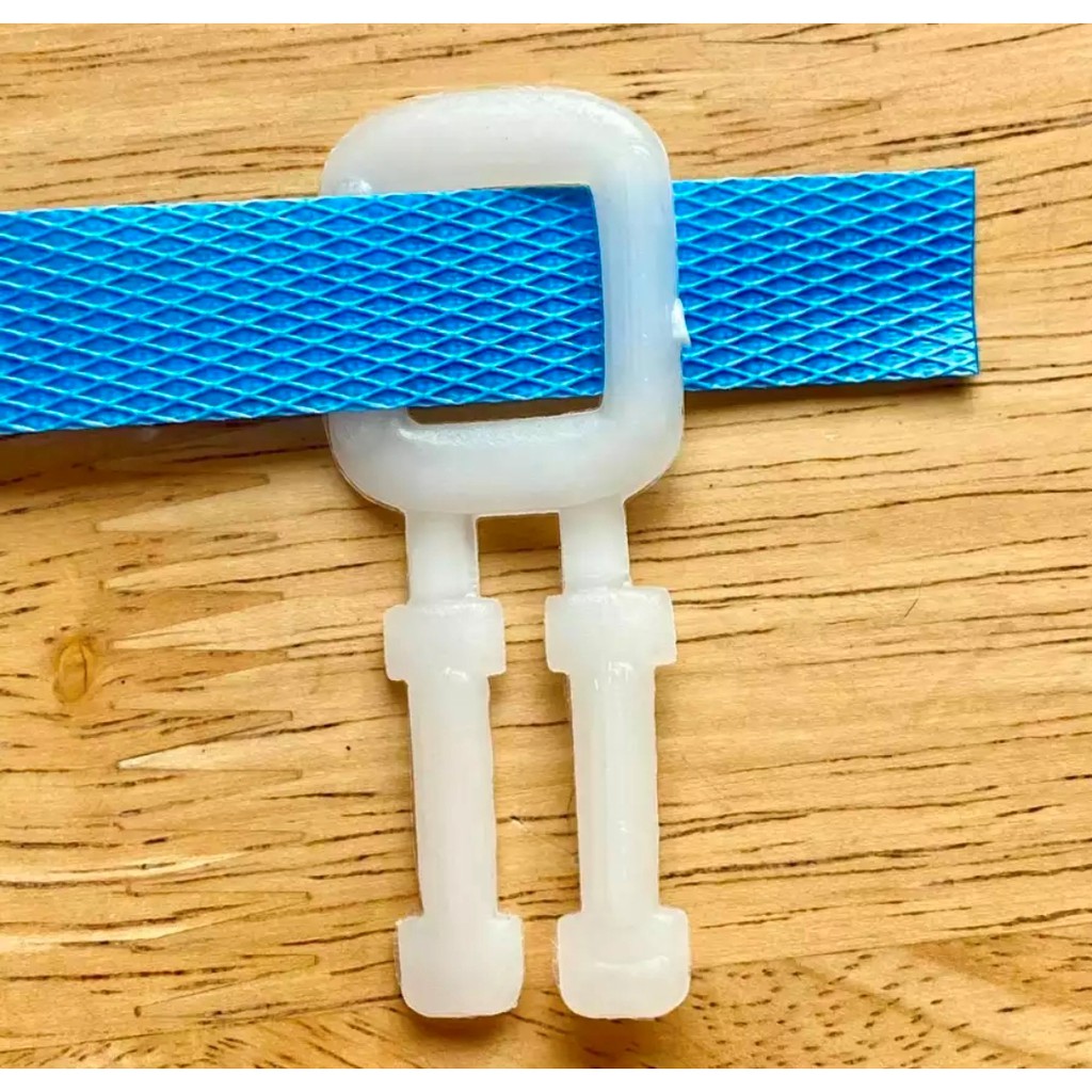 Solid Plastic Strap Stopper Plastic Strap Buckle | Shopee Philippines