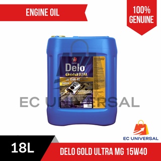 Caltex Delo Gold Ultra 15W40 Diesel Engine Oil 18 Liters Pail | EC ...