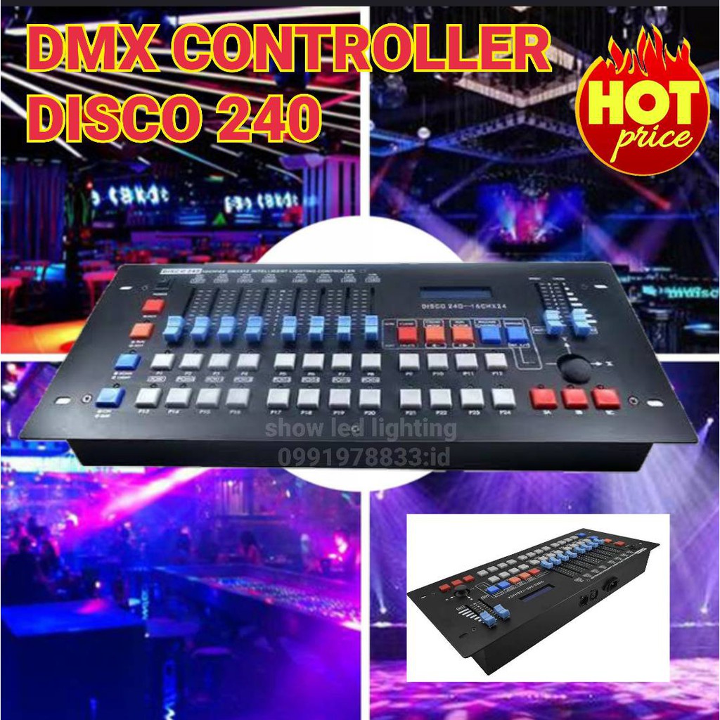DMX 240 512 controller (Click To Select The Selection) Bort Control ...