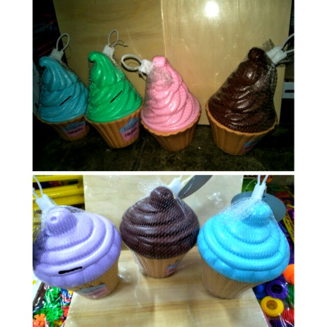 Cutie coin bank,cupcake,sundae | Shopee Philippines