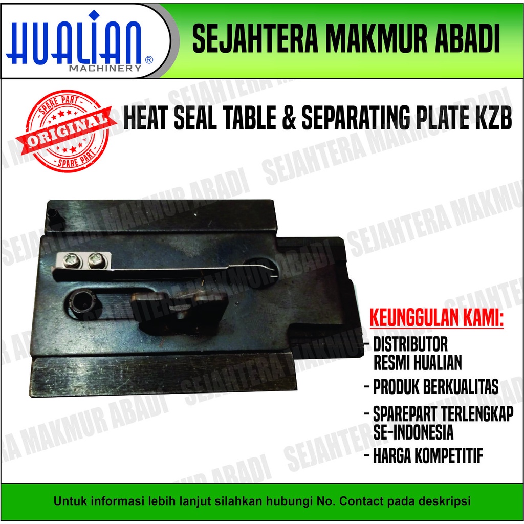 Heat SEAL TABLE & SEPARATING PLATE FOR STRAPPING MACHINE KZB | Shopee ...