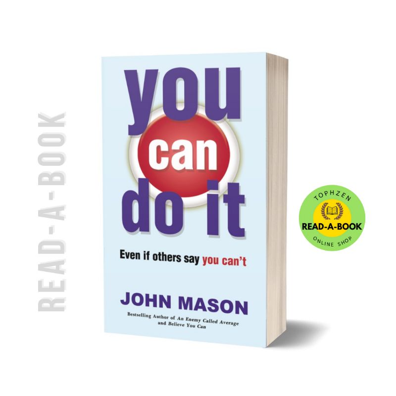 You Can Do It: Even If Others Say You Can't (Pocket-Sized) | Shopee ...