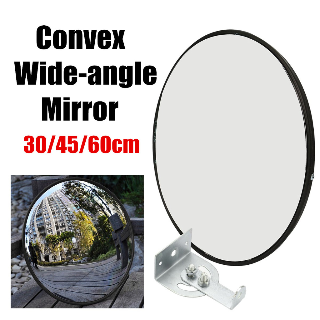 30/45 / 60cm 180 degree traffic wide angle outdoor safety mirror indoor ...
