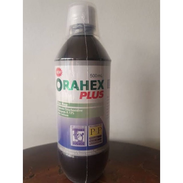 Orahex Plus Calcium Chlorhexidine gluconate 0.12%, 500ml | Shopee ...