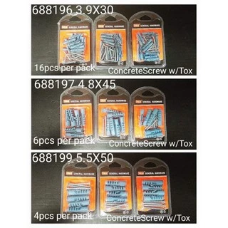 Shop tox screw for concrete for Sale on Shopee Philippines