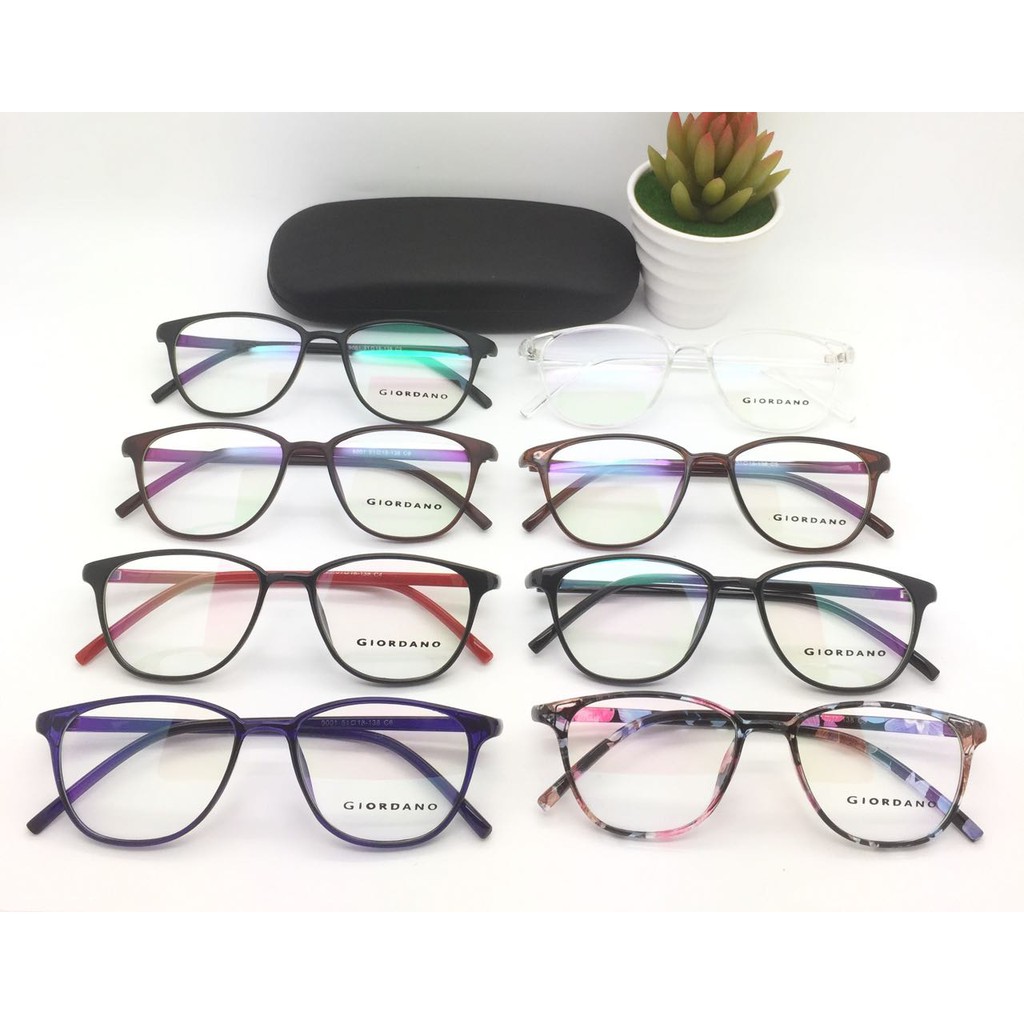 Giordano TR9001 Eyeglass Frames minus Cylinder Reading Lens Package Men ...