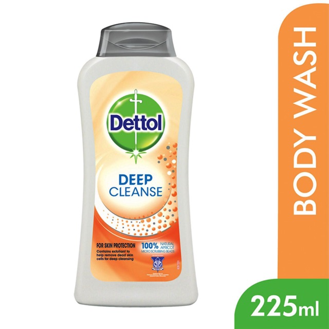 Dettol Body Wash Deep Cleanse 225ml | Shopee Philippines