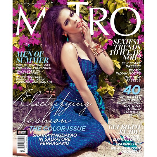 Metro Magazine Philippines April 2012 Issue - Shaina Magdayao | Shopee ...