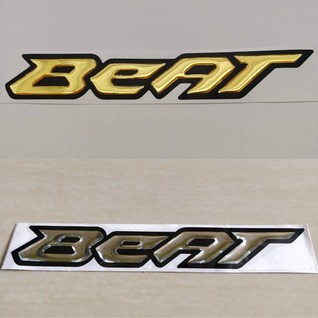 Honda emblem, beat Chrome gold logo | Shopee Philippines