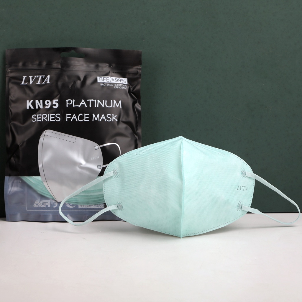 KN95 Face Mask LVTA Platinum Series KN95 Disposable Face Mask | Shopee ...