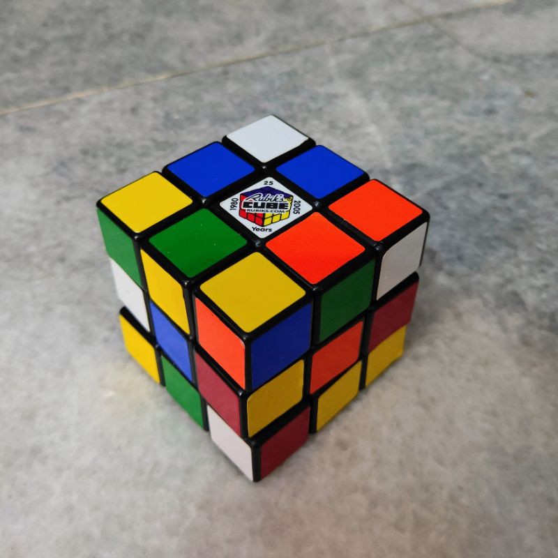 Rubik's cube 25 years (preloved) | Shopee Philippines