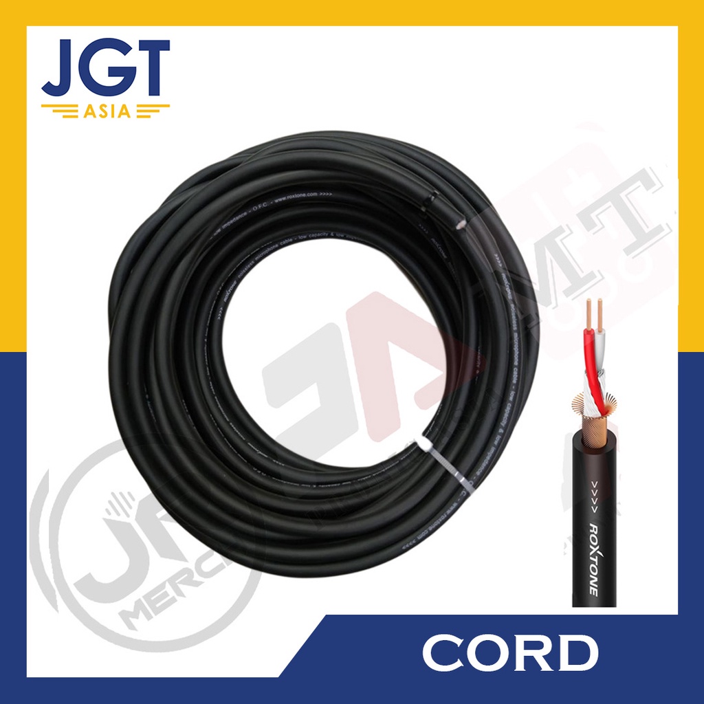 10 meters Roxtone Microphone Cord (MC006-10M) | Shopee Philippines