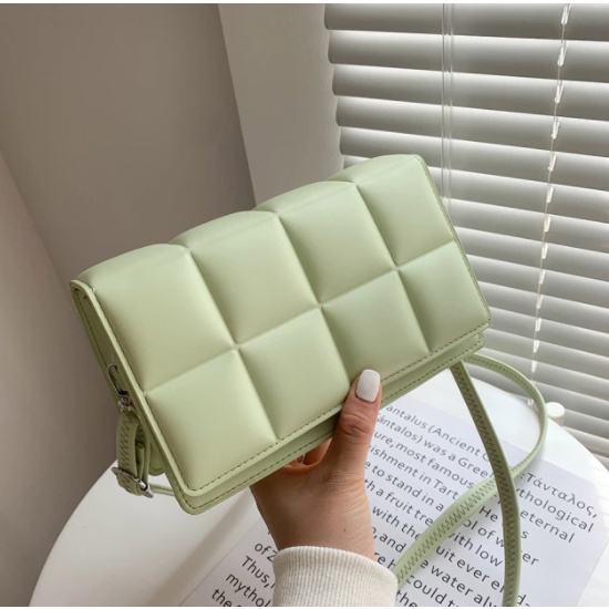 Korean Fashion Shoulder Sling Square Stripes Bag #2897 | Shopee Philippines