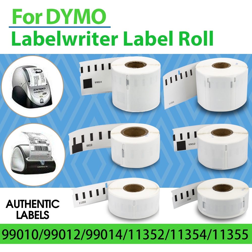 Compatible DYMO LabelWriter Multiple Sizes Label Roll 99010 99012 99014 ...