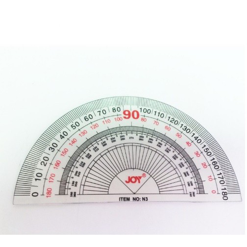 Joy protractor ruler N3 by 12pcs. | Shopee Philippines