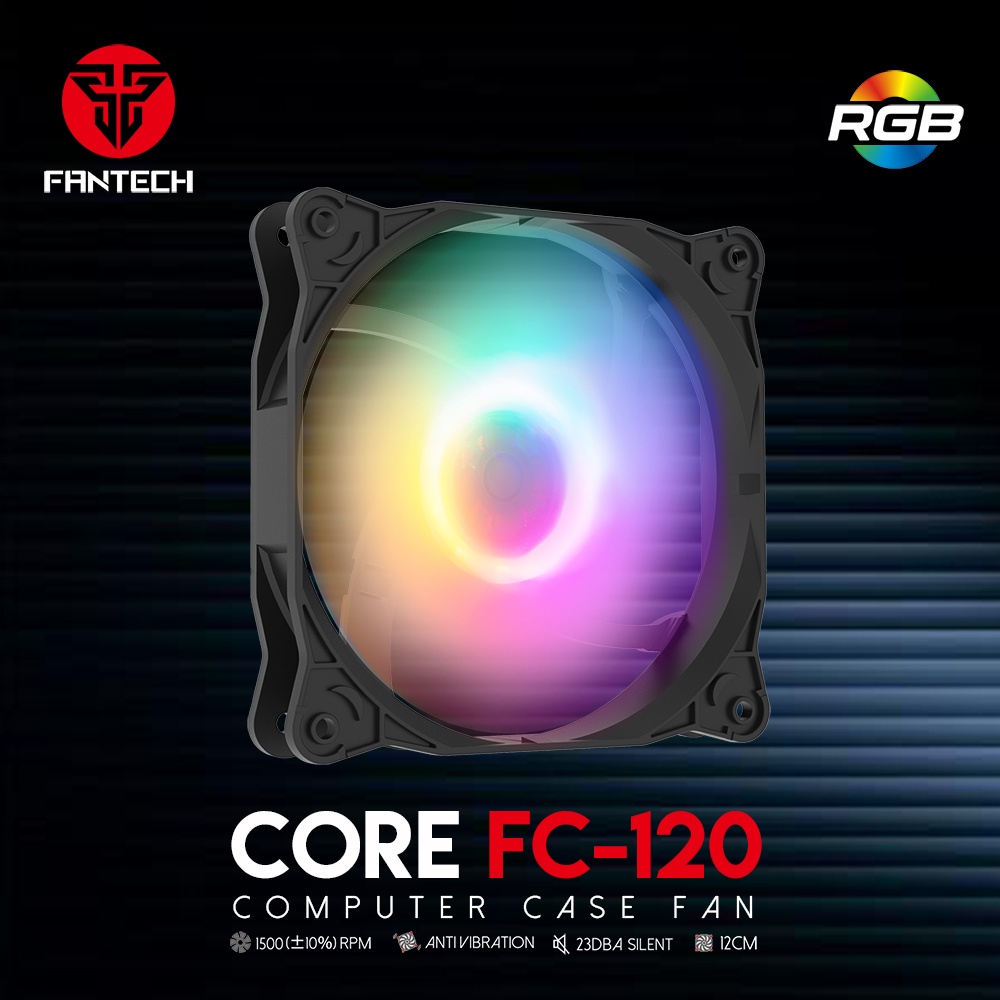 Fantech Core FC-120 Computer Case Fan -Gaming Cooling | Shopee Philippines