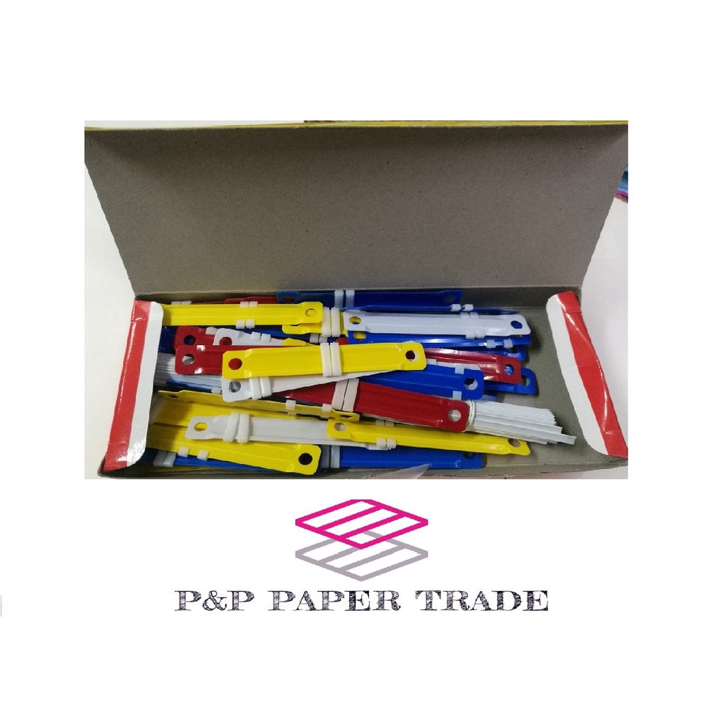 P&P Plastic (Vinyl) Fastener (Sold per Box) 50 colorful sets | Shopee ...