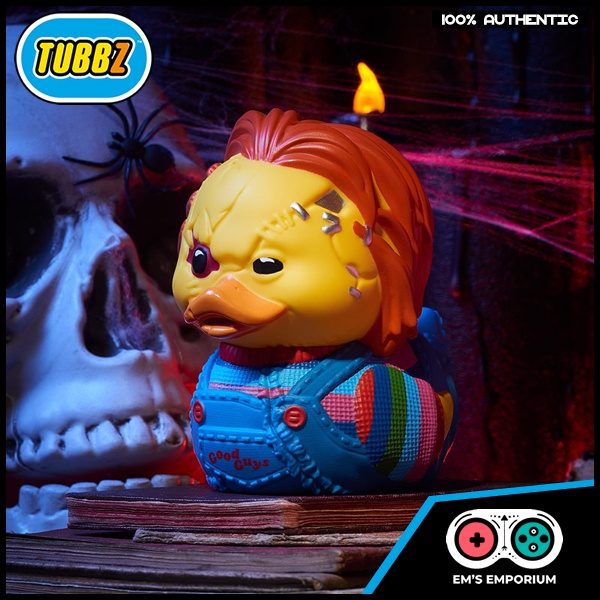 TUBBZ Cosplaying Duck Collectible Chucky Scarred Annabelle Horror Set ...