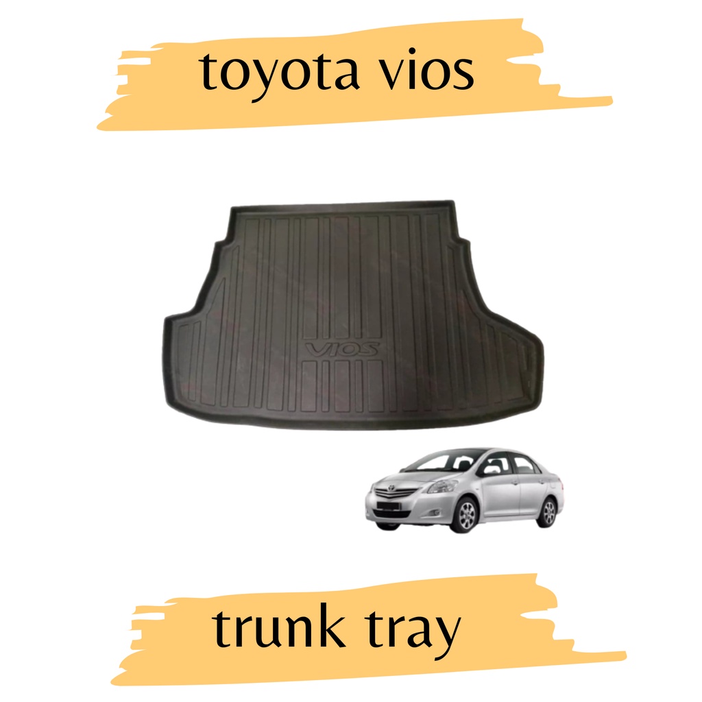 TOYOTA VIOS 2008-2012 cargo trunk tray otoklasiko | Shopee Philippines