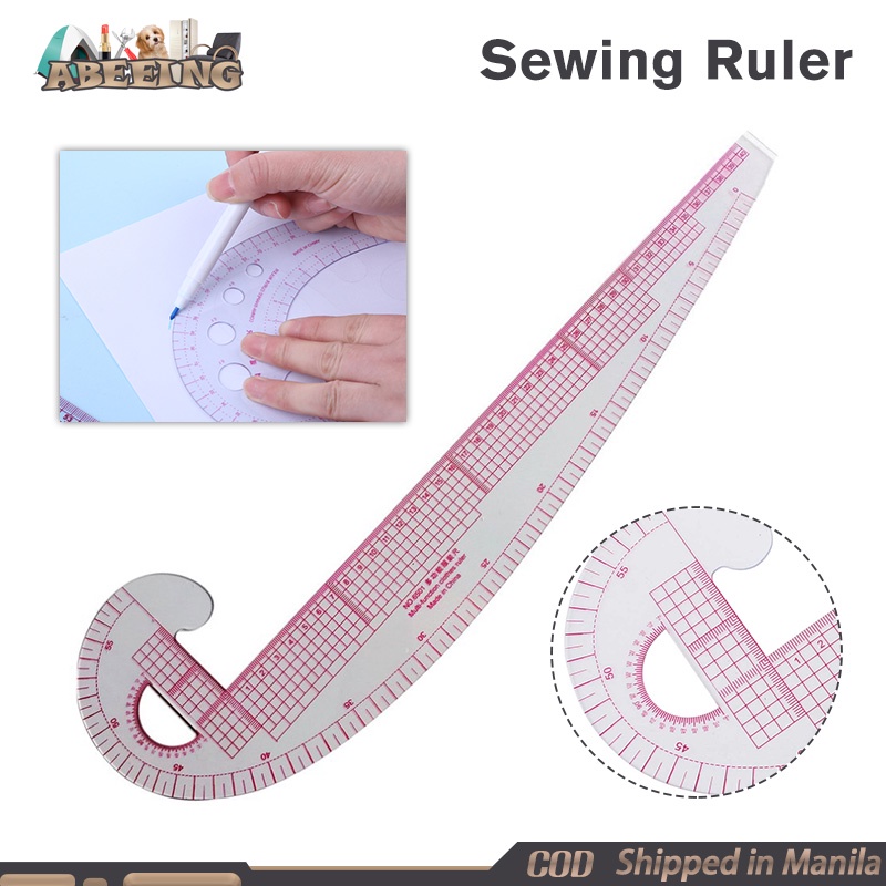 Multifunction Sewing Ruler French Curve Pattern Making Ruler For Beginners Tailors Designers ...