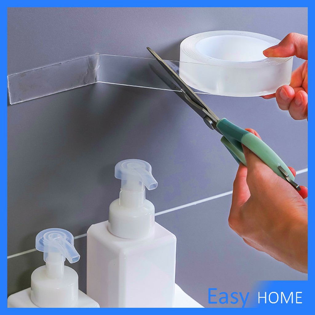 Double-Sided Adhesive Tape Clean And Reusable Double Side | Shopee ...