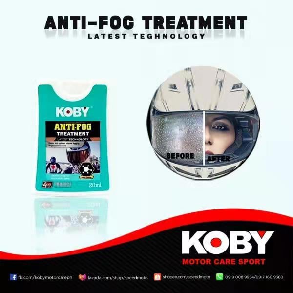Koby ANTI-FOG Treatment / ANTI-RAIN GLASS Spray (20ML) | Shopee Philippines
