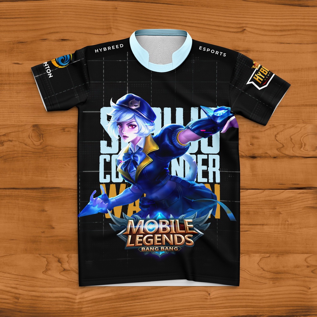 Mobile Legends - Wanwan Shoujo Commander - Full Sublimation Jersey ...