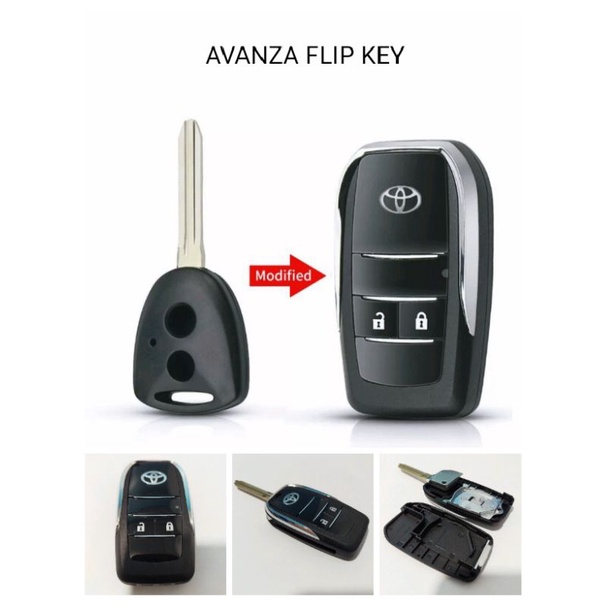 TOYOTA AVANZA FLIP KEY | Shopee Philippines