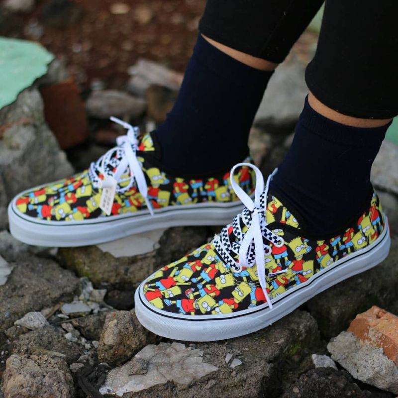 Vans ERA THE SIMPSON ITACHI & SCRATCHY SHOW WAFFLE DT PREMIUM Shoes ...