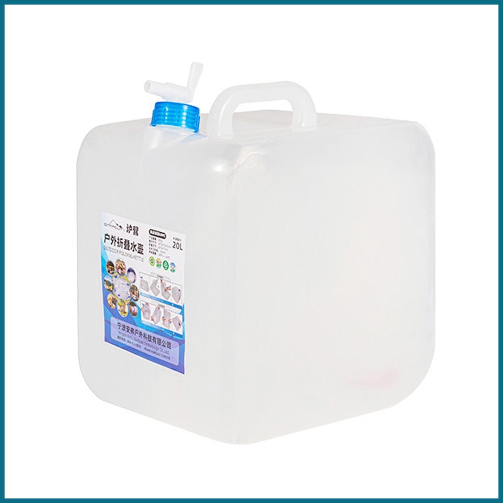 Collapsible Water Storage Cube 20L Foldable Water Container Bag ...