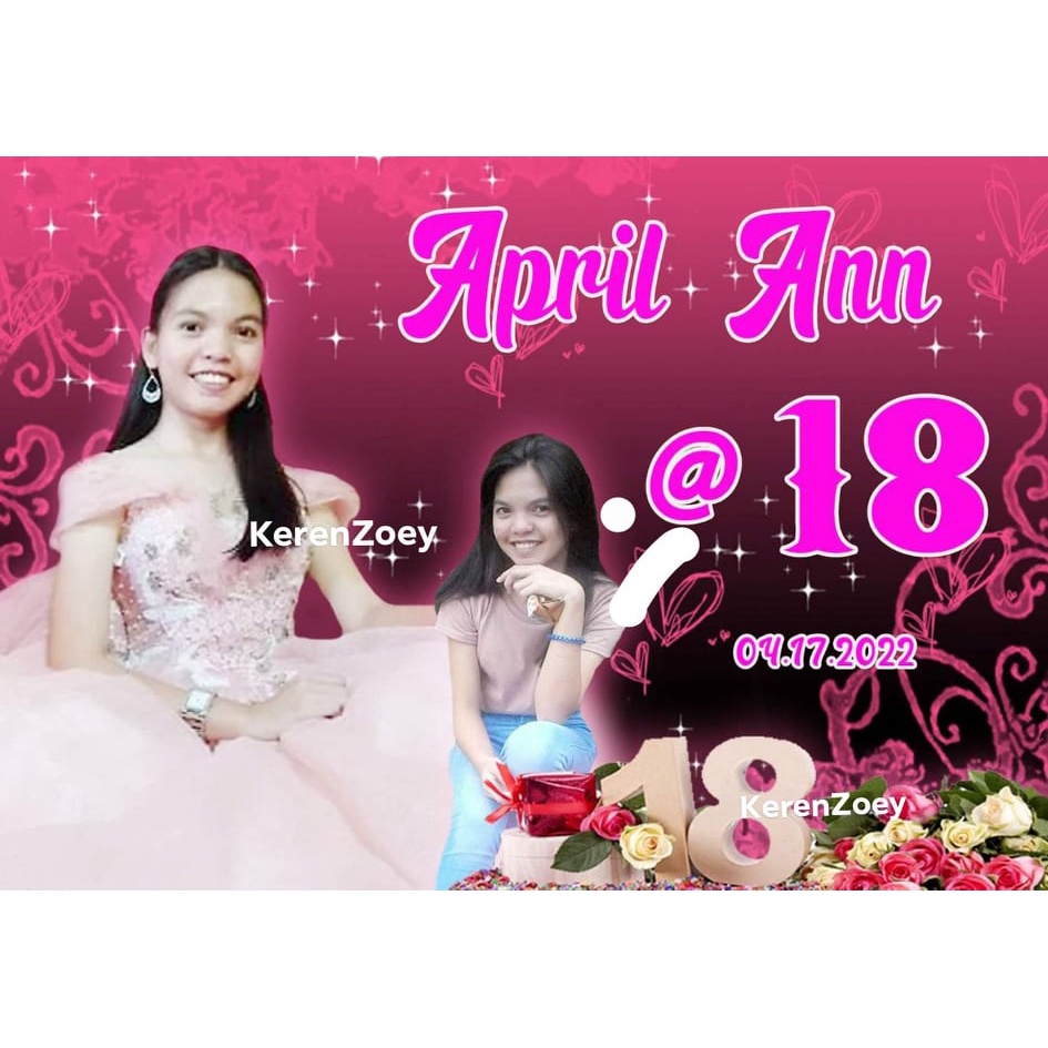 Debut Ref Magnet Souvenir, any layout is accepted | Shopee Philippines