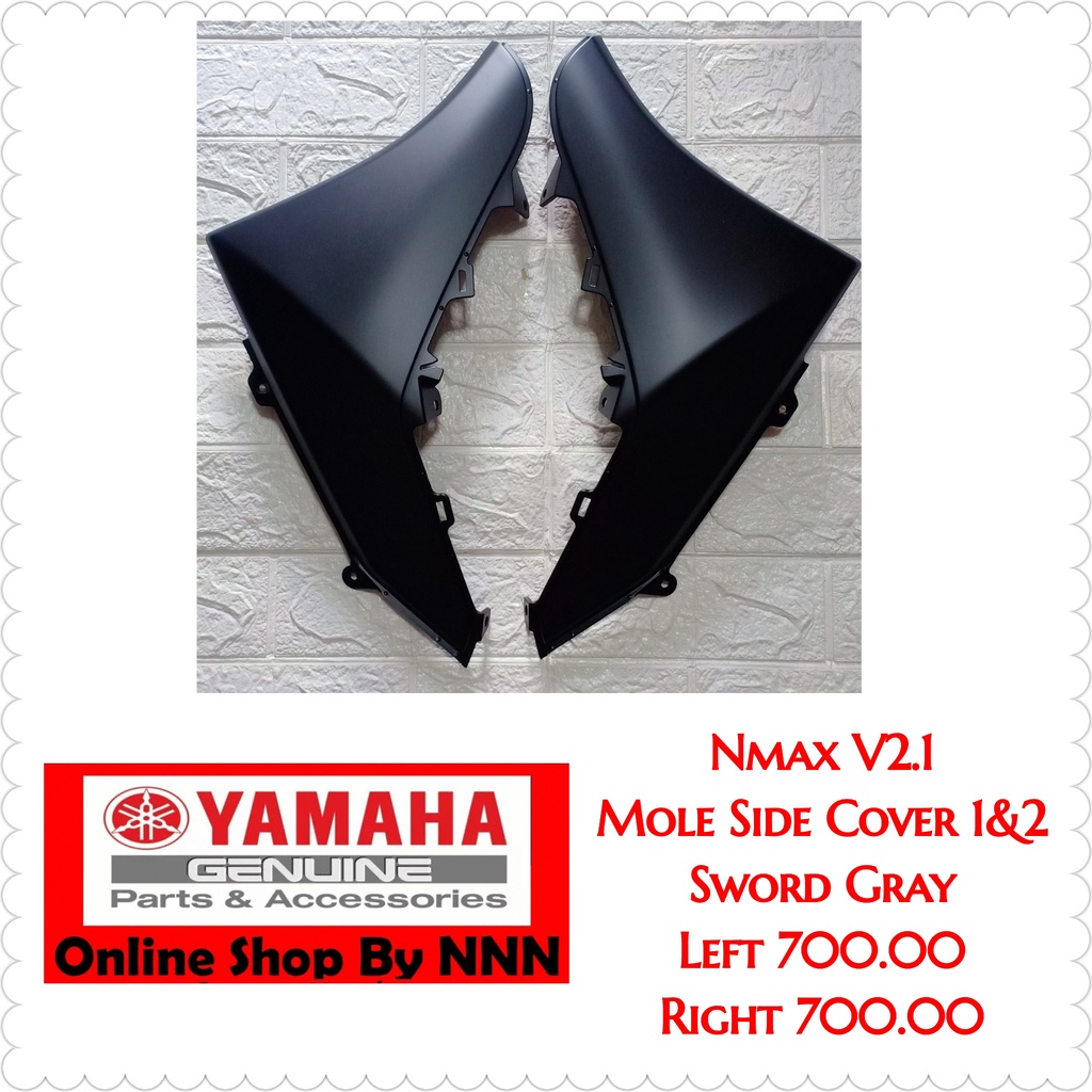 MOLE SIDE COVER 1&2 FOR NMAX V2 AND V2.1 YAMAHA GENUINE PARTS | Shopee ...