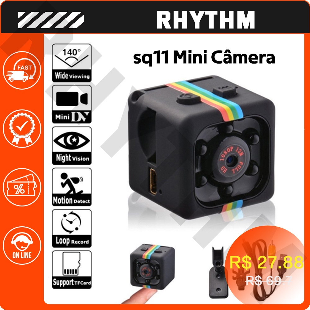 New Sq11 Mini Micro HD Video Camera Night Vision HD 1080P 960P ...
