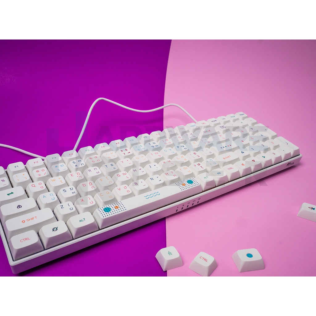 Neon Keycap Set/PBT-XDA Profile/148 Keys Thai Keycaps For Mechanical ...