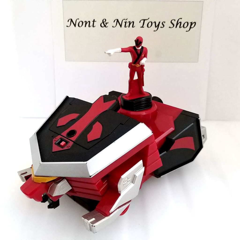 Samurai Sentai Shinkenger DX Run! Shishi Origami .. Lion Puppet Shinken ...