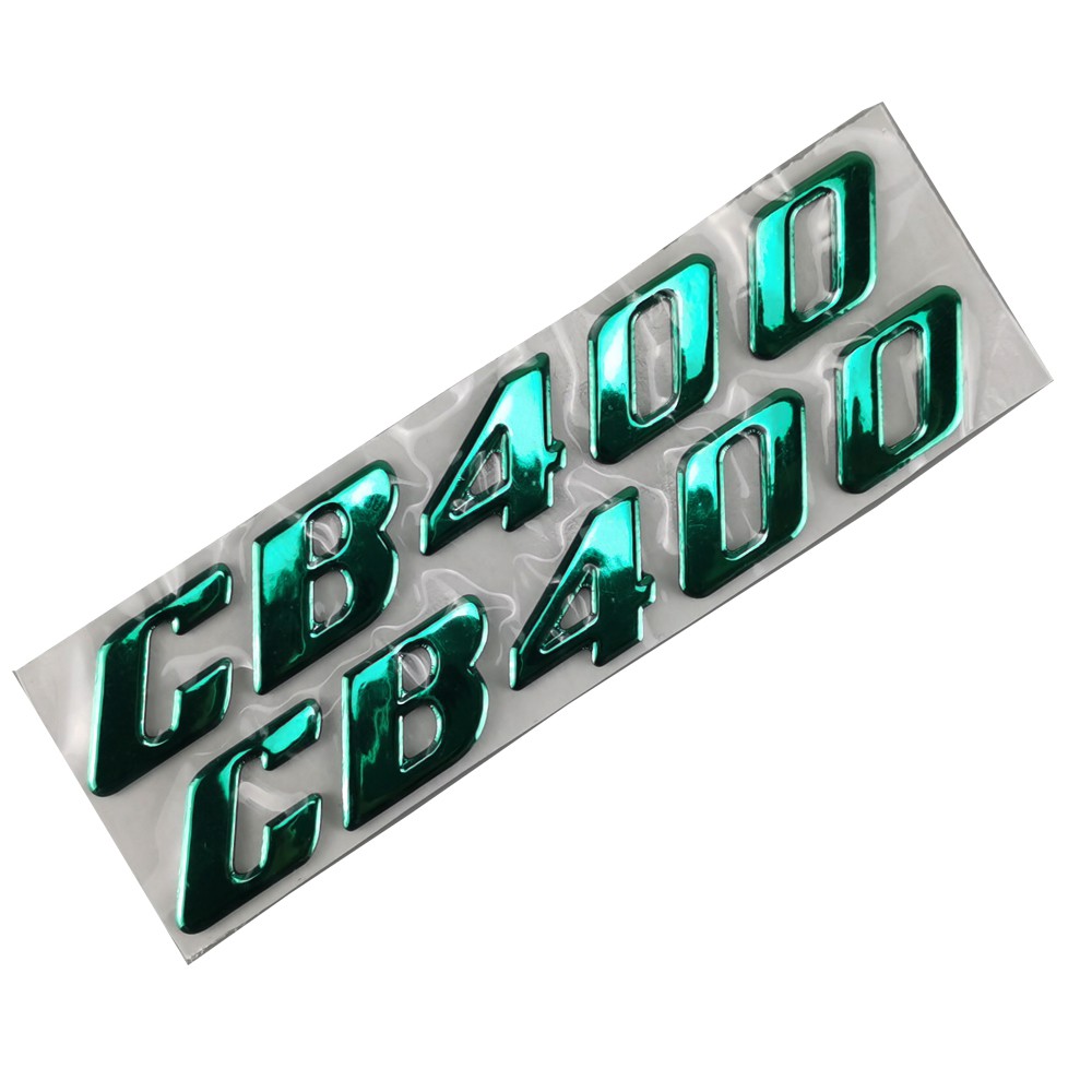 Motorcycle 3D Emblem Badge Decal Tank Wheel CB400 Sticker For Honda ...