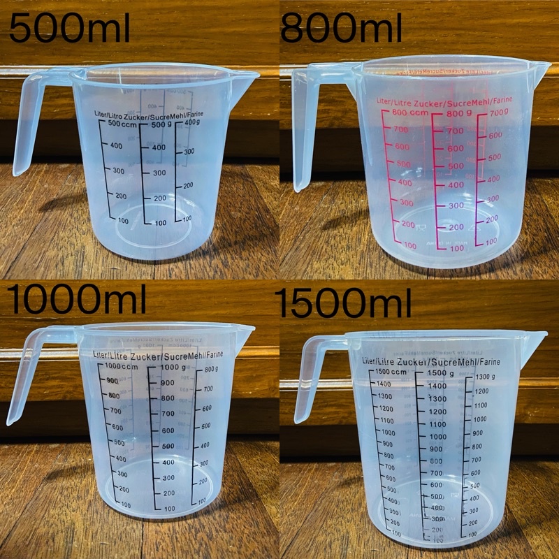 Plastic Measuring pitcher cup jug with measurement | Shopee Philippines