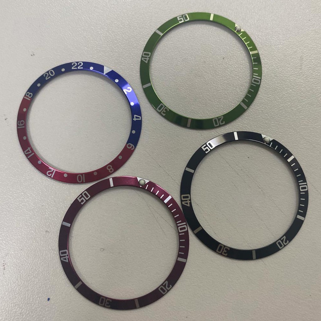 Vintage 36.5MM Watch Bezel Insert Ring Replacement Aluminum Watch Ring ...
