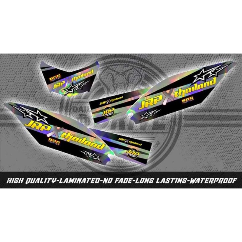 Honda Xrm 125 Trinity Decal Sticker ( Jrp Thailand Design) | Shopee ...
