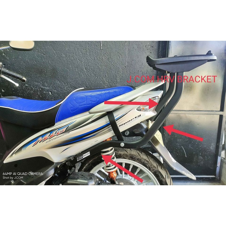 Yamaha Mio Sporty/Amore Original J.COM HEAVY DUTY TOP BOX BRACKET ...