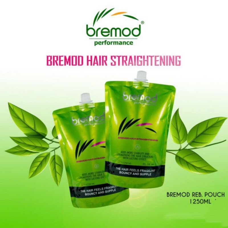 Bremod Hair Original Rebonding Set 1250mL | Shopee Philippines