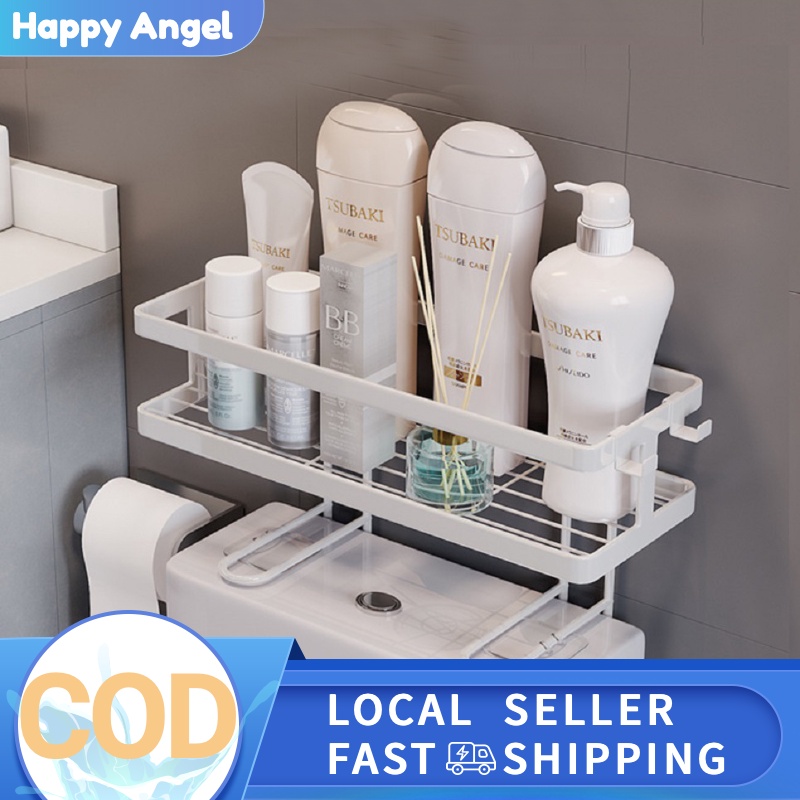 KITkitchen Bathroom Toilet Storage Rack Toilet Storage Shelf Toiletries ...