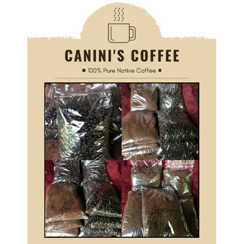 250g Kape ng Mindanao: 100% Pure Native Coffee (CANINI'S COFFEE ...
