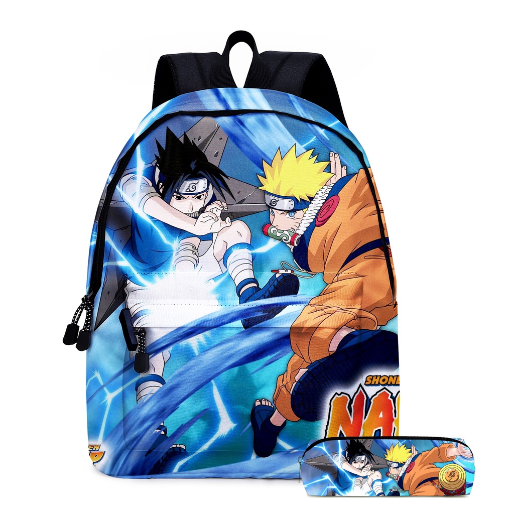 Naruto School Bag Kakashi School Student Children Cartoon Anime ...