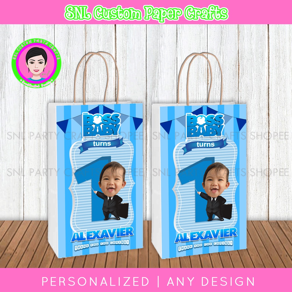 Baby Boss | Boss Baby Lootbags | Shopee Philippines