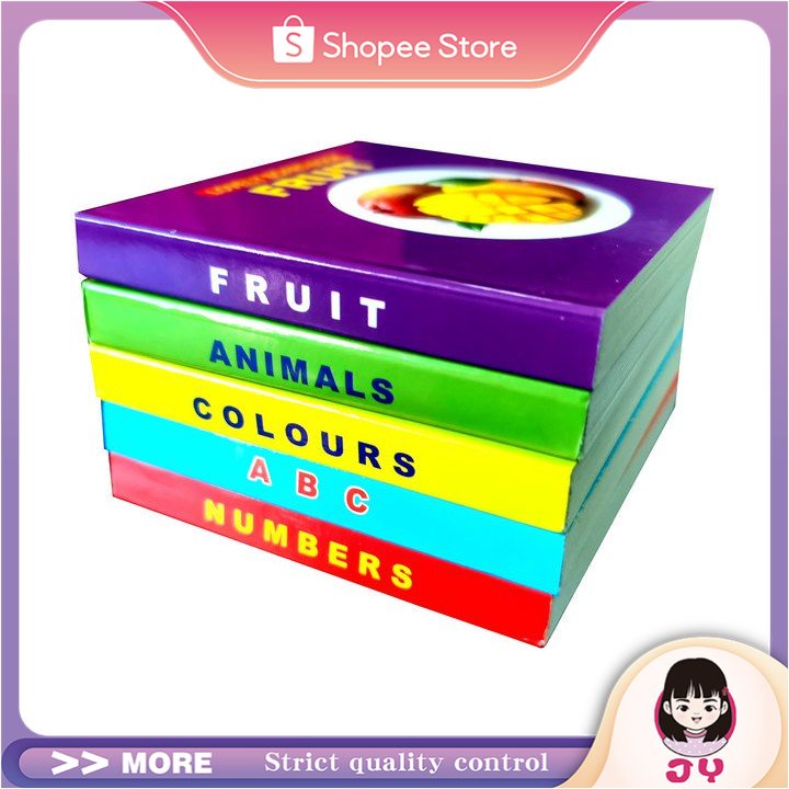 ★JY★Children’s Educational board book Hardbound book | Shopee Philippines