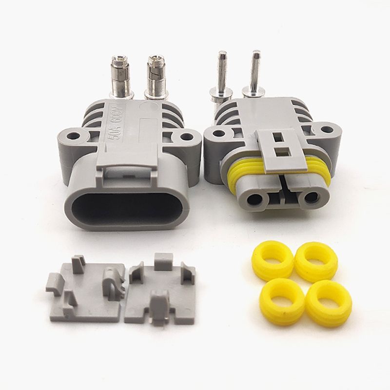 ANDERSON WATERPROOF 50A - 600V high power car lithium battery plug 1 ...